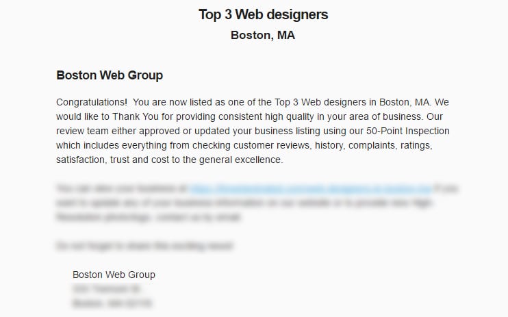 Boston Web Group Named Top 3 Digital Agency in Boston